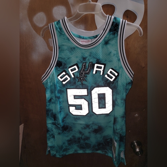 Mitchell & Ness | Shirts | David Robinson San Antonio Spurs Galaxy ...